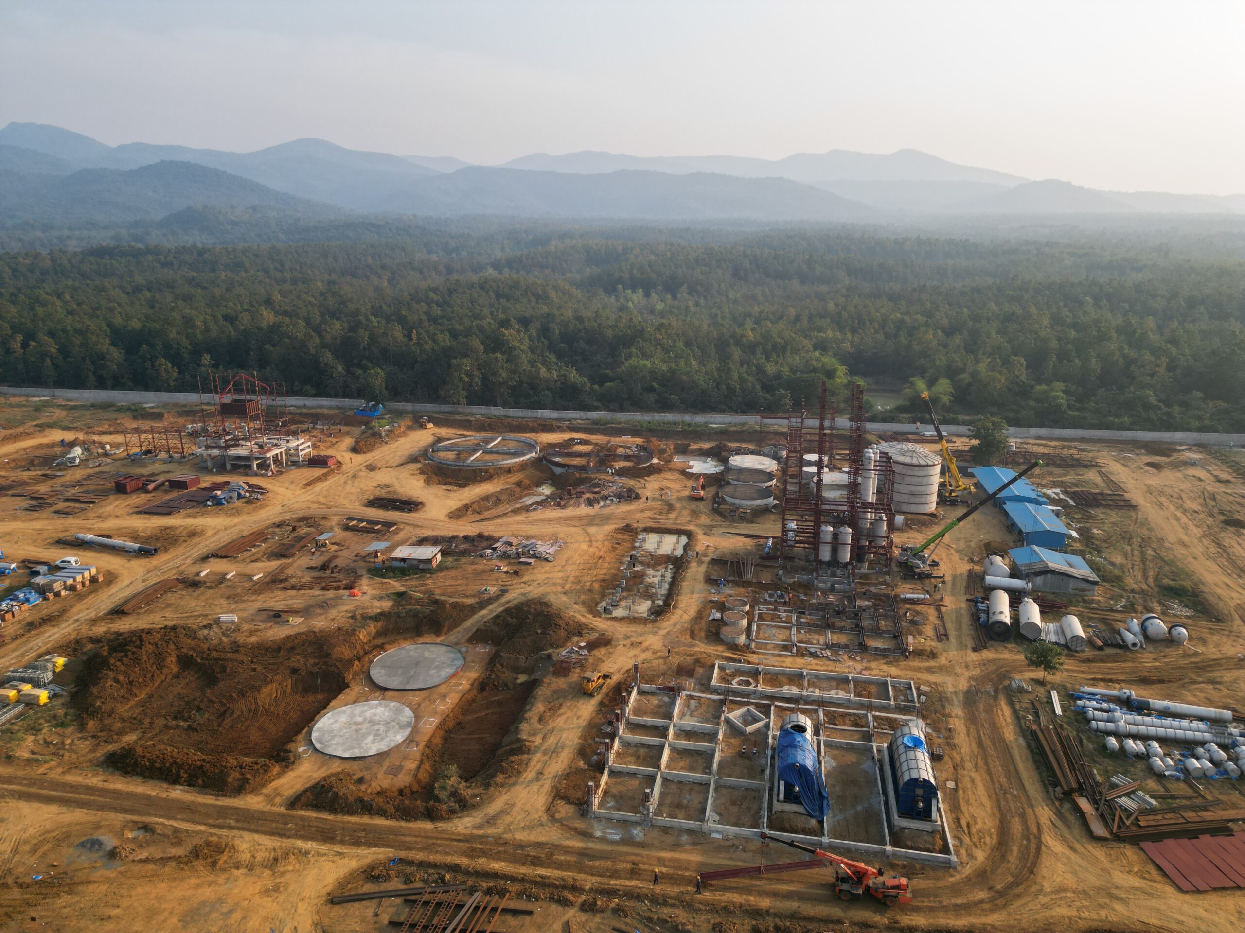 Construction of a 150 KLPD Grain-based distillery (ethanol) plant with ...